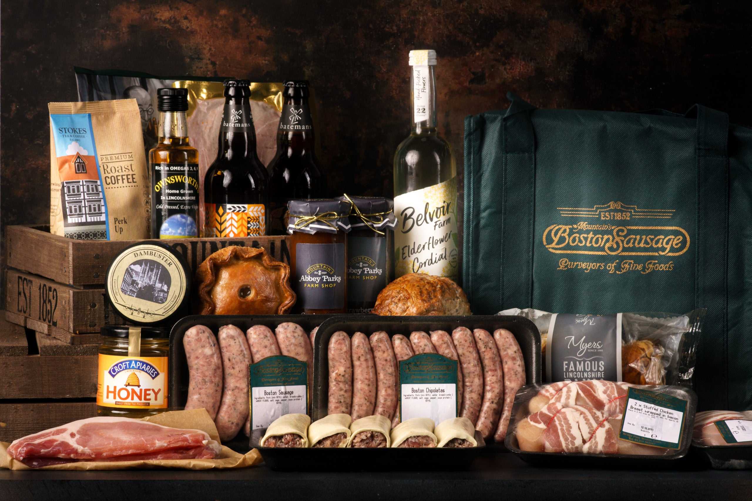 Meat Boxes & Hampers – Boston Sausage